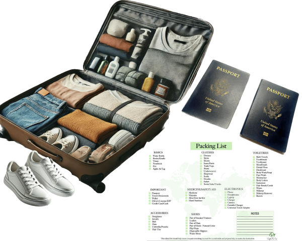 Important Travel Packing List for Best Tour | Sights For Two